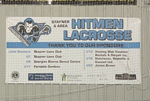 Stayner Hitmen Lacrosse Home Page